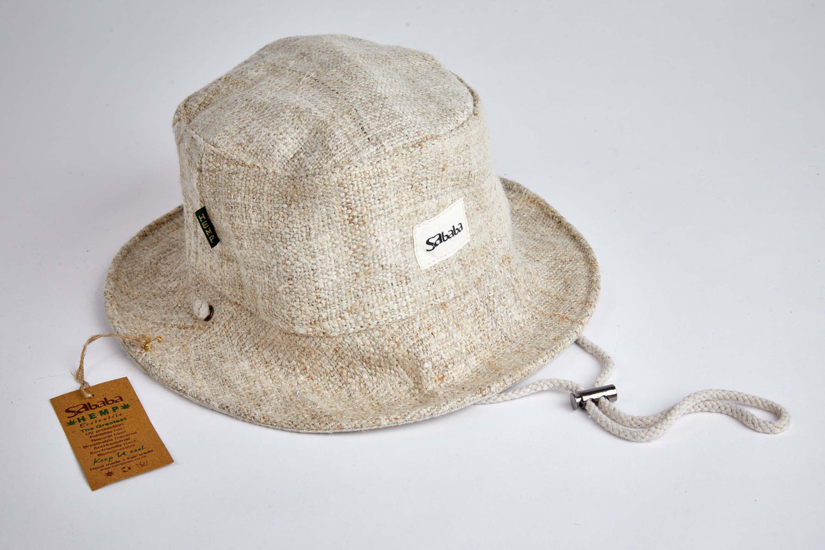 Bucket Earth Wave White Village Hemp Hat – Sababa Hemp